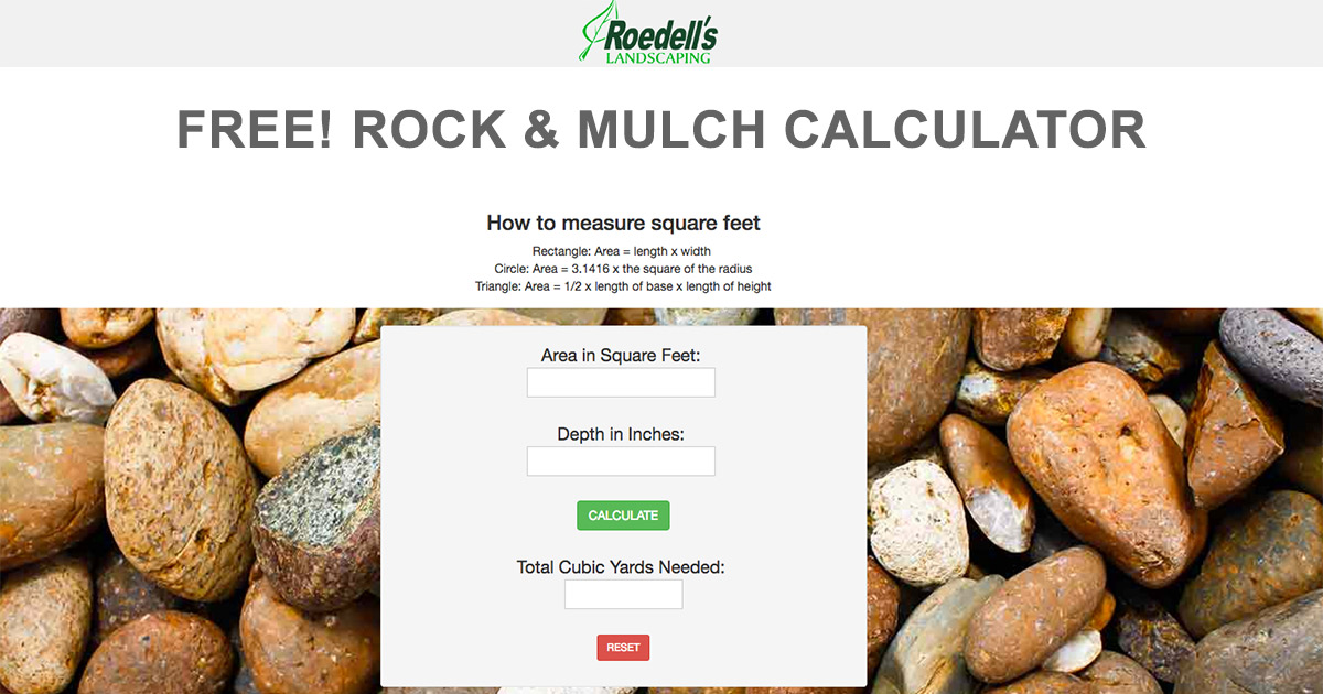 Roedell s Landscaping Rock Mulch Calculator roedell-s-landscaping-rock-mulch-calculator